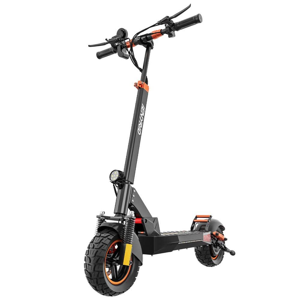 Wildaven Folding Electric Scooter with 800-Watt Powerful Motor, 48-Volt ...