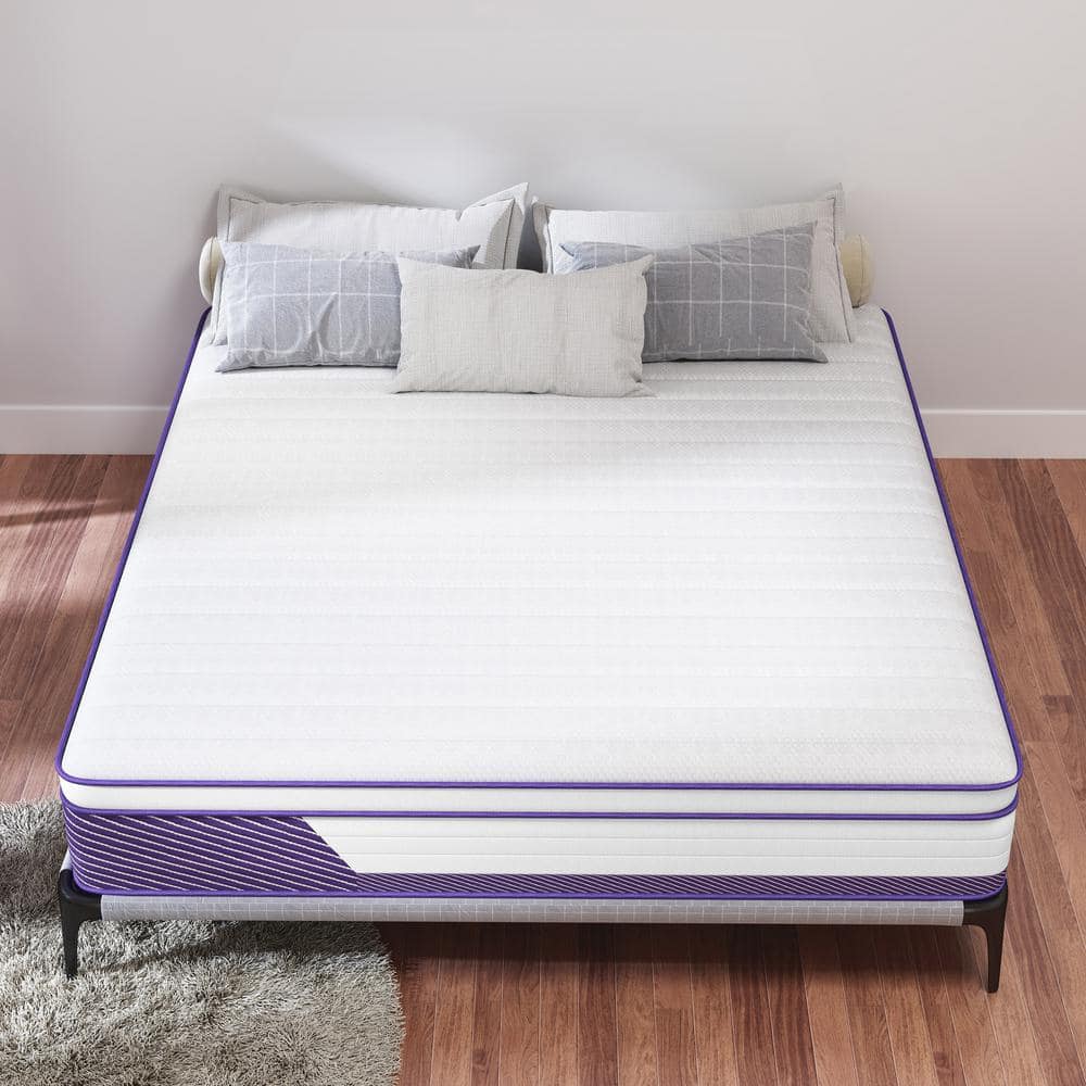 CHEVNI Hybrid Twin Medium Memory Foam 14 in. Bed-in-a-Box Mattress HD ...