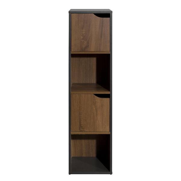Brown Storage Cabinet Cube Bookcase Bookshelf GM-H-423 - The Home Depot