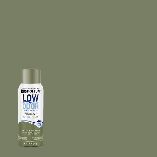 Reviews for Rust-Oleum 11 oz. Matte In The Green Low Odor Water-Based ...