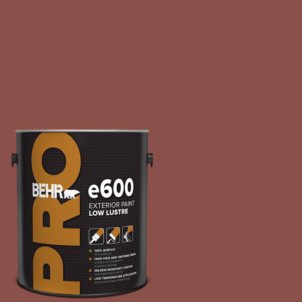 BEHR PRO 1 gal. #S150-6 Spiced Berry Low Luster Exterior Paint PR62301 ...