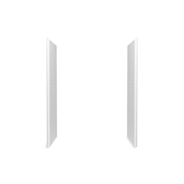 Sterling Traverse 30 in. W x 72 in . H Shower Wall Set in White ...