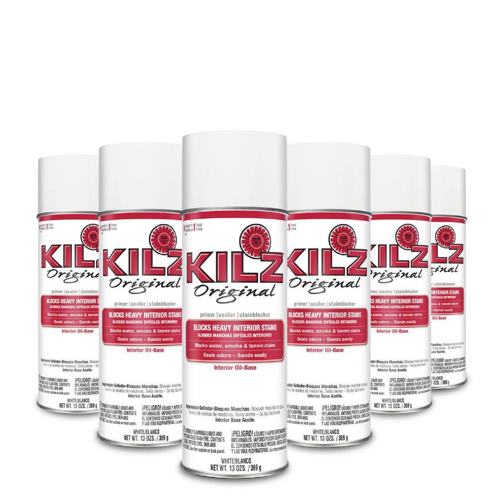 KILZ 13 oz. Original Oil-Based Multi-Purpose Primer Sealer Stain ...