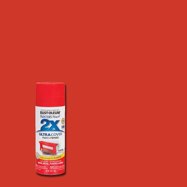 Reviews for Rust-Oleum Painter's Touch 2X 12 oz. Satin Poppy Red ...