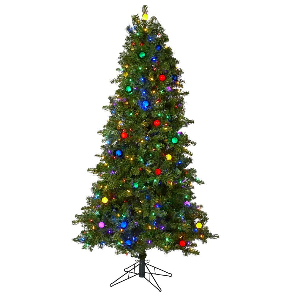 Have a question about Nearly Natural 6.5 ft. Pre-lit Montana Mountain ...