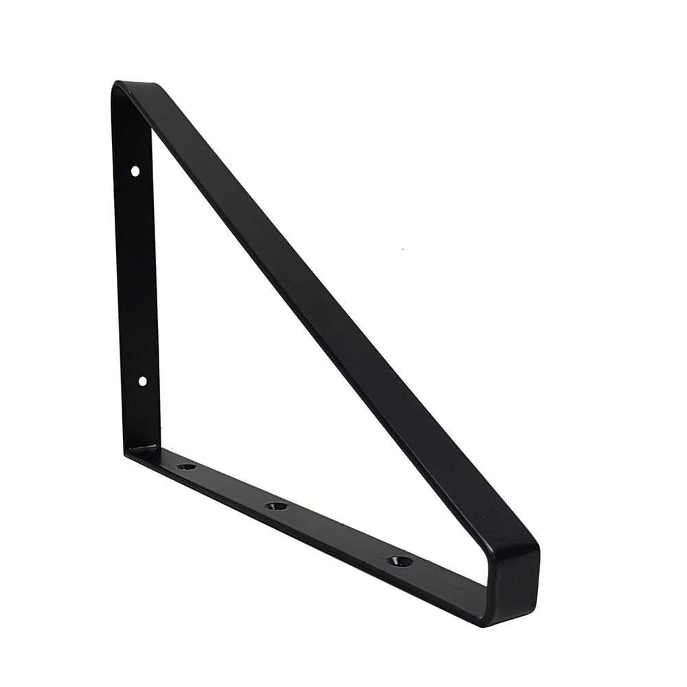 Home Decorators Collection 10.5 in. x7.5 in. 3-Way Bracket MB, Black ...