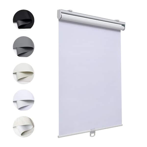 Aosky Cordless Blackout Roller Shade, Thermal Insulated, Easy Install ...