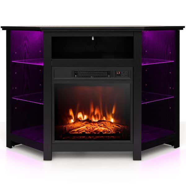 Reviews for SUNRINX 58 in. Freestanding Modern Electric Fireplace TV ...