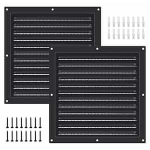 KIWDZFU 12 x 12 Aluminum Gable Vent with Screen Mesh for Attic Shed ...