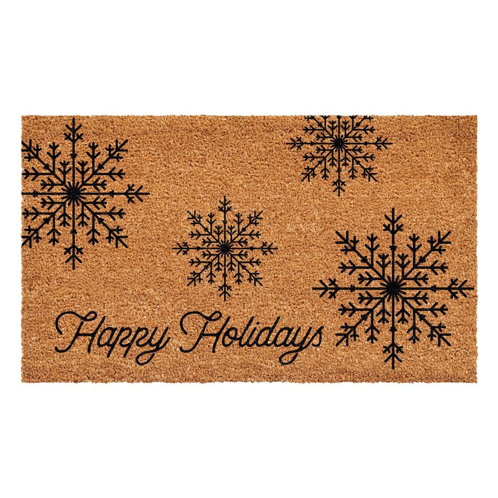 Calloway Mills Snowflakes Doormat 24" x 48" 111862448 - The Home Depot