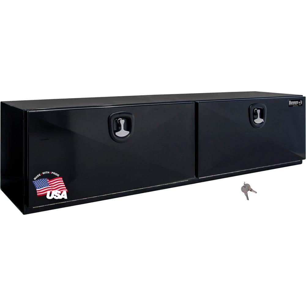 BUYERS PRODUCTS 18 x 18 x 60 in. Pro Series Black Steel Underbody Truck ...