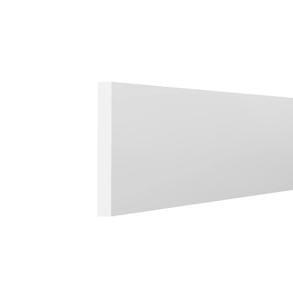 Hampton Bay Denver 96 x 4.5 x .5 in. Toe Kick in White Paint HKD-TK8 ...