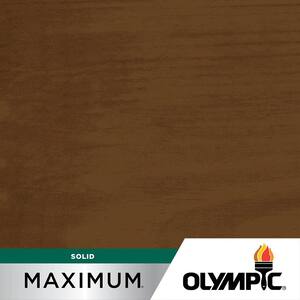 Olympic Maximum 1 gal. SC-1084 Timberline Solid Color Exterior Stain ...