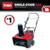 Toro Power Clear 721 QZE 21 in. 212 cc Single-Stage Self Propelled Gas ...