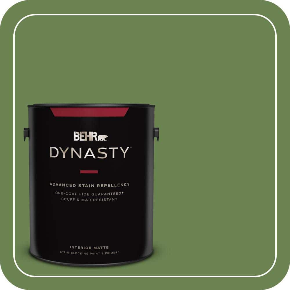 BEHR DYNASTY 1 gal. #430D-6 Happy Camper Matte Interior Stain-Blocking ...