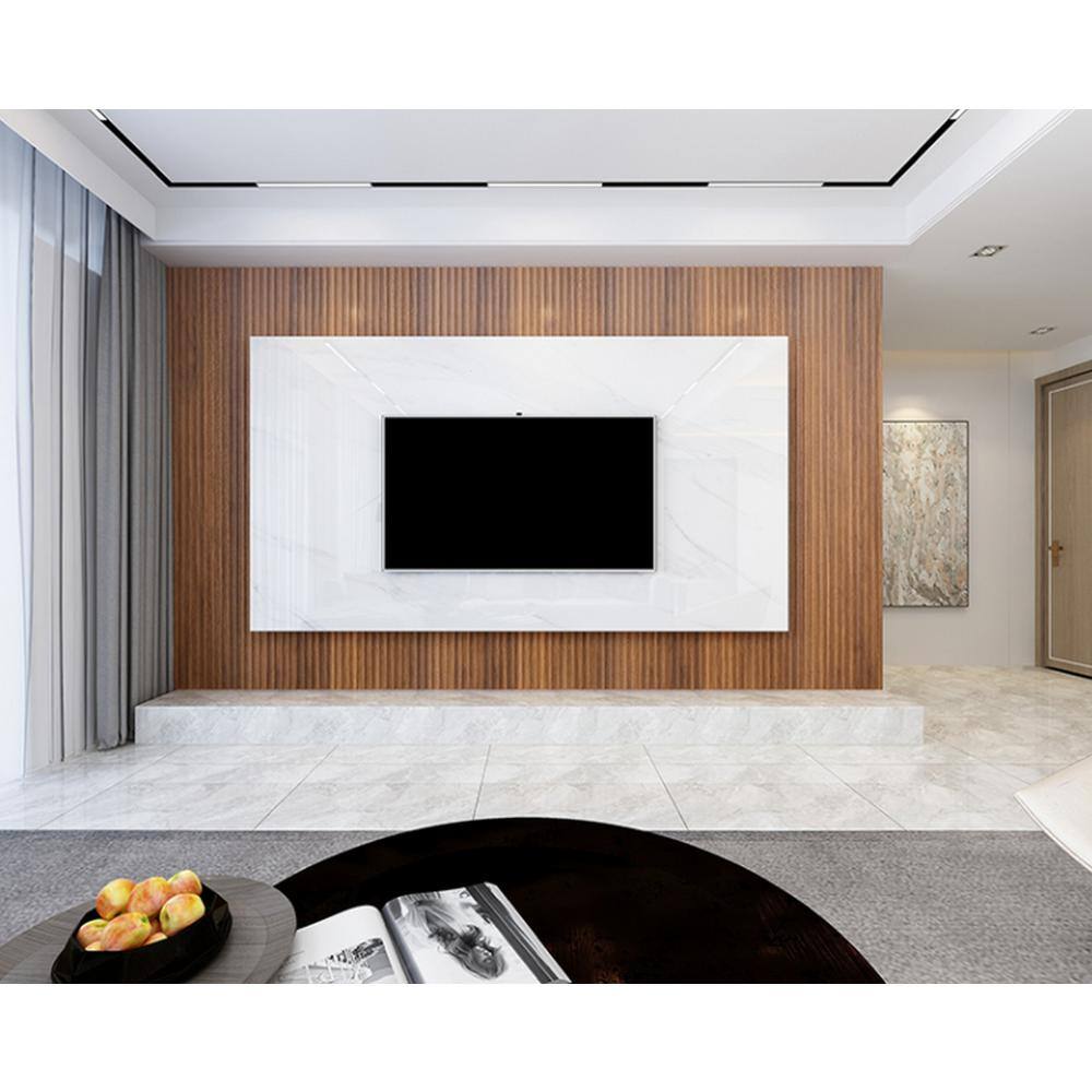Buy 93 in. x 6 in x 0.8 in. Wood Solid Wall Cladding Siding Board in ...