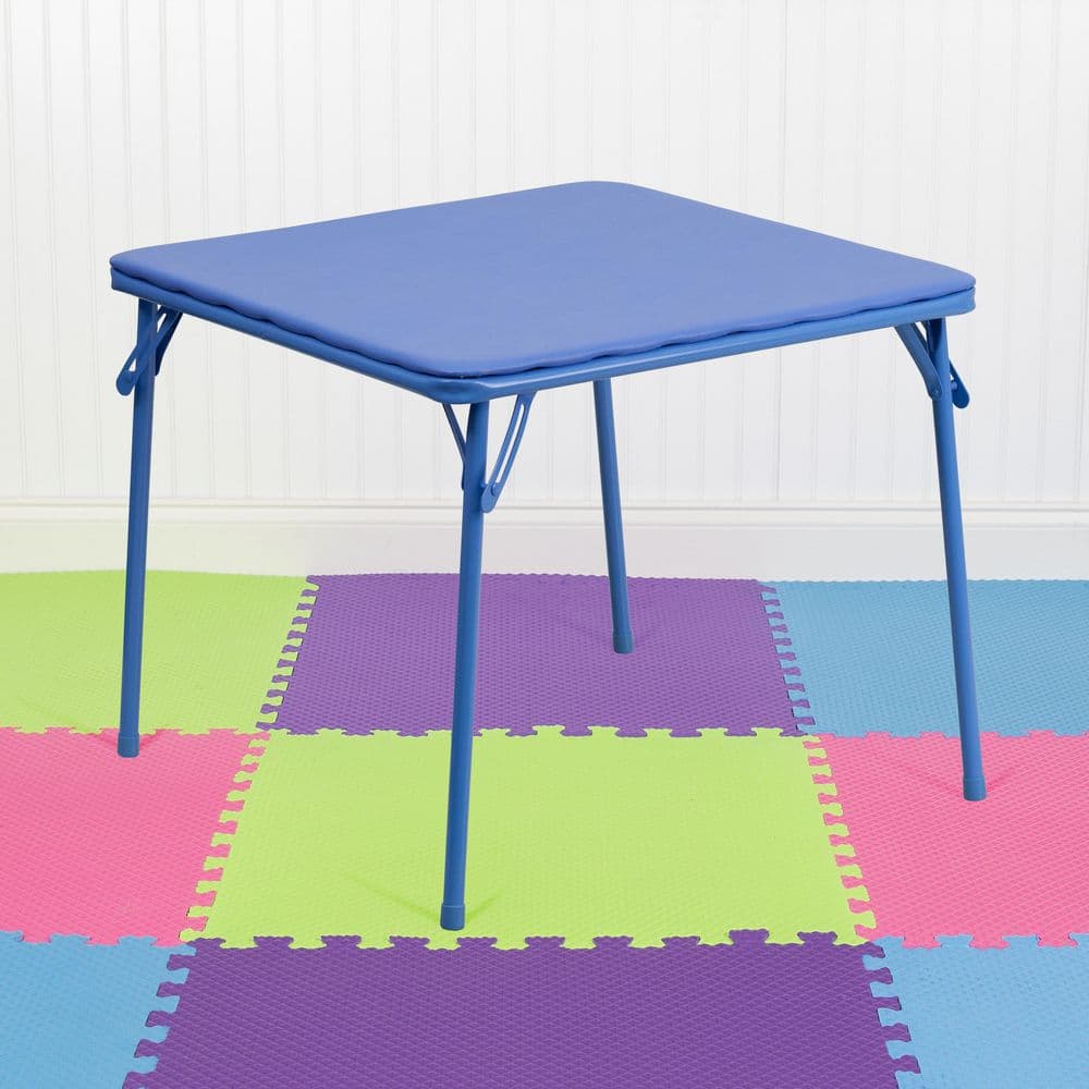 Carnegy Avenue Blue Kids Table CGA-JB-15054-BL-HD - The Home Depot