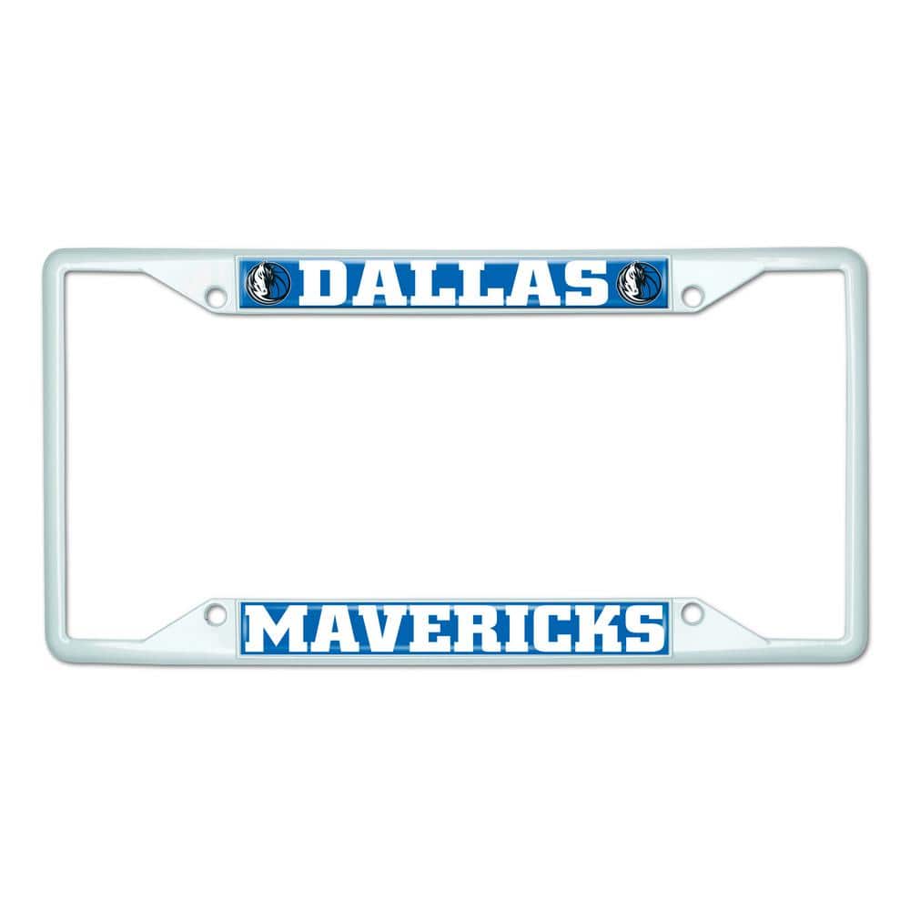 FANMATS Universal Fit NBA - Dallas Mavericks License Plate Frame ...