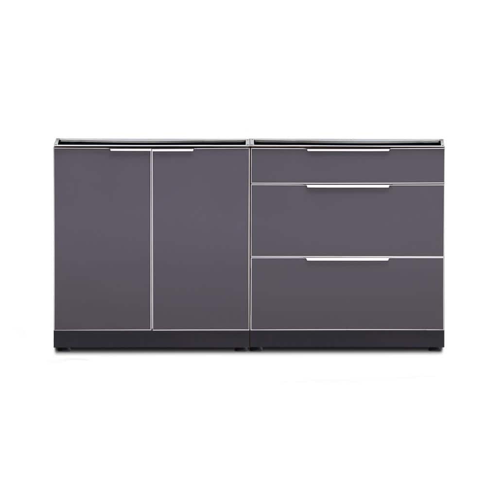 Have a question about NewAge Products Slate Gray 2-Piece 64 in. W x 36. ...