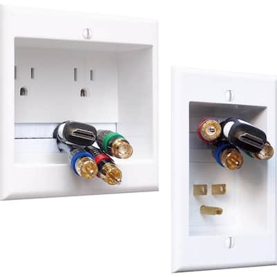 PowerBridge In-Wall Power Connection Kit with Single Power and Cable ...