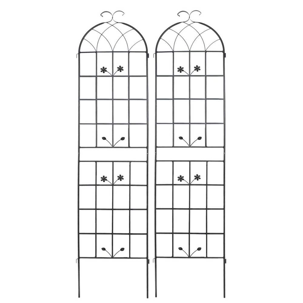 ECOCHIC SPACES INC ProMax 71 in. Heavy-Duty Metal Expandable Trellis-2 ...