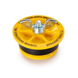 CHERNE Gripper 3 in. ABS Mechanical Cleanout Plug 270178 - The Home Depot