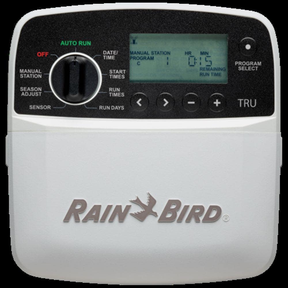 Rain Bird 6-Station Indoor TRU Irrigation Controller TRU6I - The Home Depot