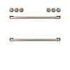Cafe Front Control Gas Range Handle and Knob Kit in Brushed Bronze ...