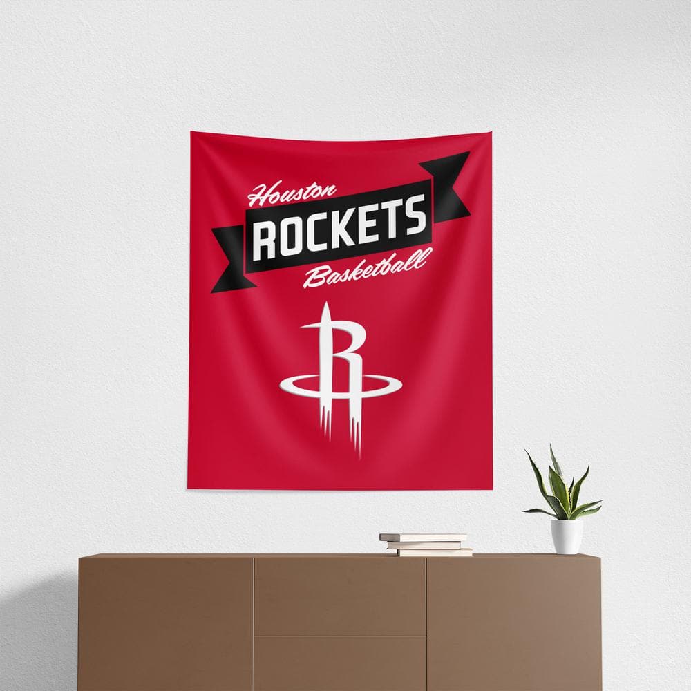 THE NORTHWEST GROUP NBA Premium Rockets Printed Wall Hanging ...