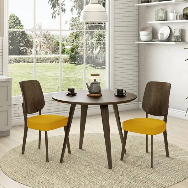 Mustard Dining Room