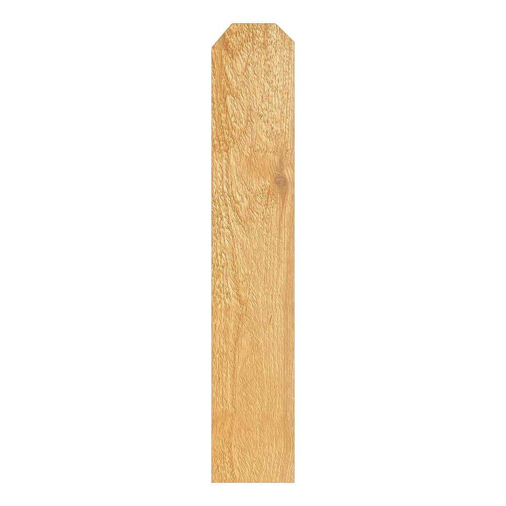 5/8 in. x 3.5 in. x 6 ft. Color Pro Sunrise Treated Pine Fence Picket ...