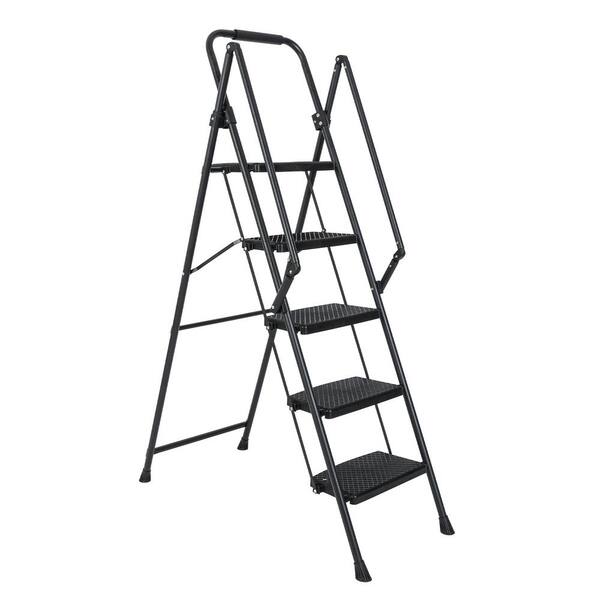 Have a question about maocao hoom 5 ft. Reach, 5-Step Folding Ladder ...