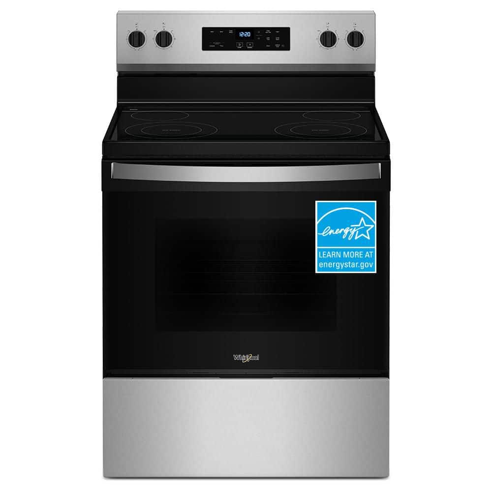 Reviews for Whirlpool 30 in. 4 Burner Element Freestanding Electric ...
