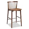 Poly and Bark Ligna Counter Stool in Walnut DI-704-WAL - The Home Depot