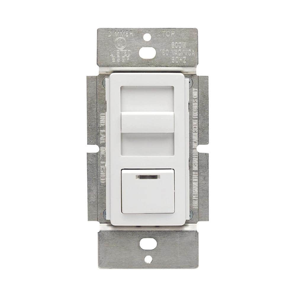 Leviton 5 Amp Decora IllumaTech Single Pole Step Fan Speed Control with ...
