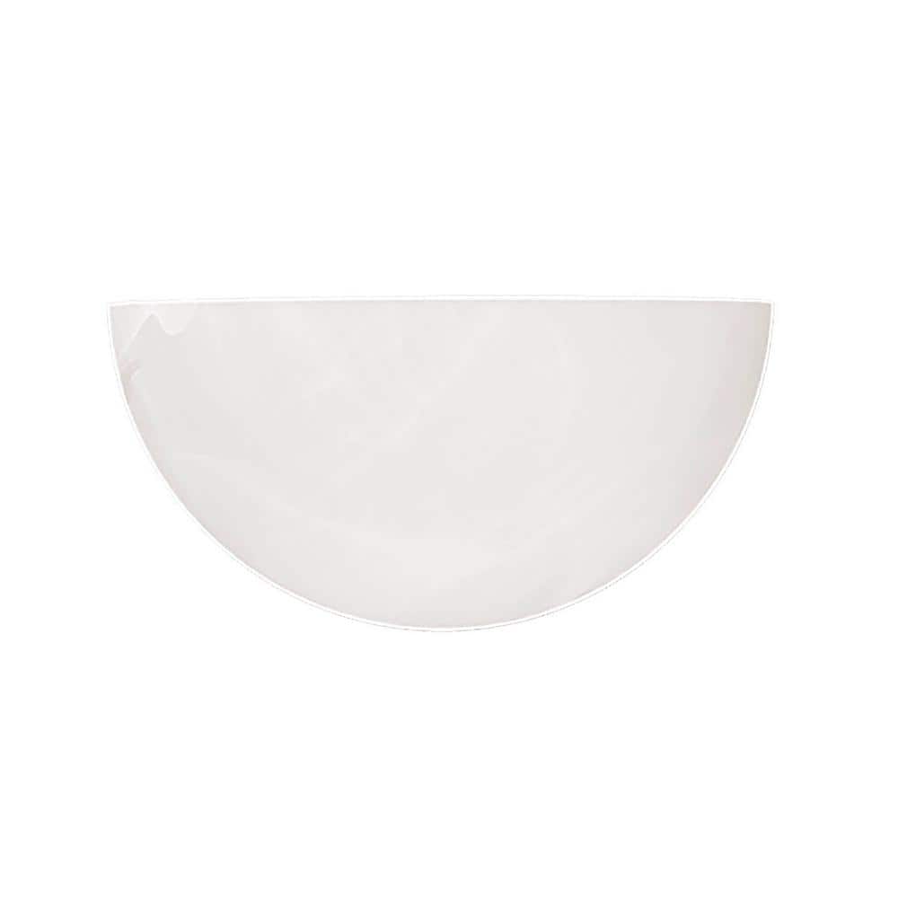 Millennium Lighting 1-Light 10 in. White Sconce 581-WH - The Home Depot