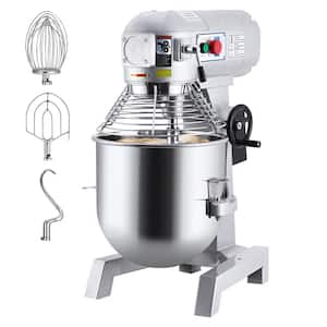 Wilprep 30 Qt. 3-Speed 1100-Watt Stainless Steel Stand Mixer Commercial ...