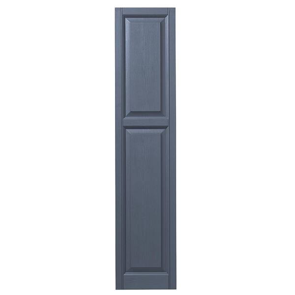 Ply Gem 15 in. x 67 in. Cottage Style Raised Panel Polypropylene ...