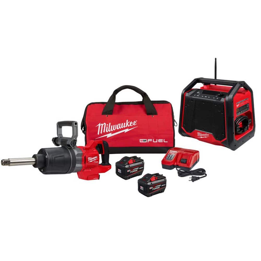 Milwaukee M18 FUEL 18V Lith-Ion Brushless Cordless 1 in. Impact Wrench ...