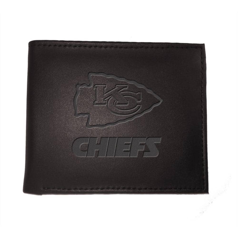 Team Sports America Kansas City Chiefs NFL Leather Bi-Fold Wallet ...