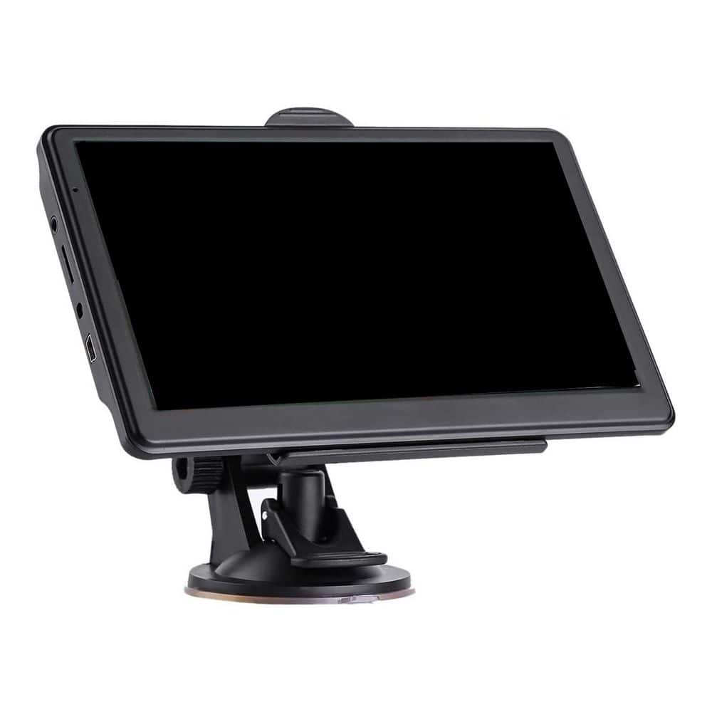 Lukyamzn 7 in. Touch Screen GPS Navigator with Map, Voice Guidance ...