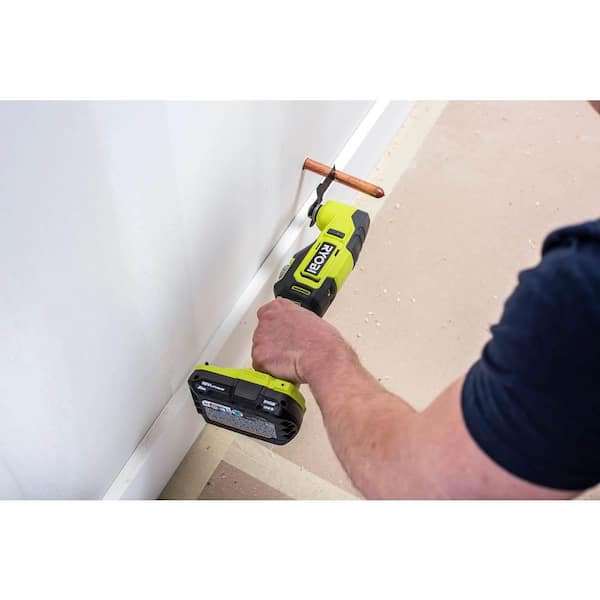 RYOBI ONE+ 18V Cordless Multi-Tool (Tool Only) with 4-Piece Wood and ...