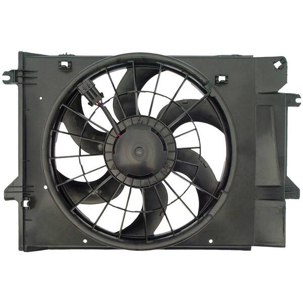 OE Solutions Radiator Fan Assembly Without Controller 1999-2002 Nissan ...
