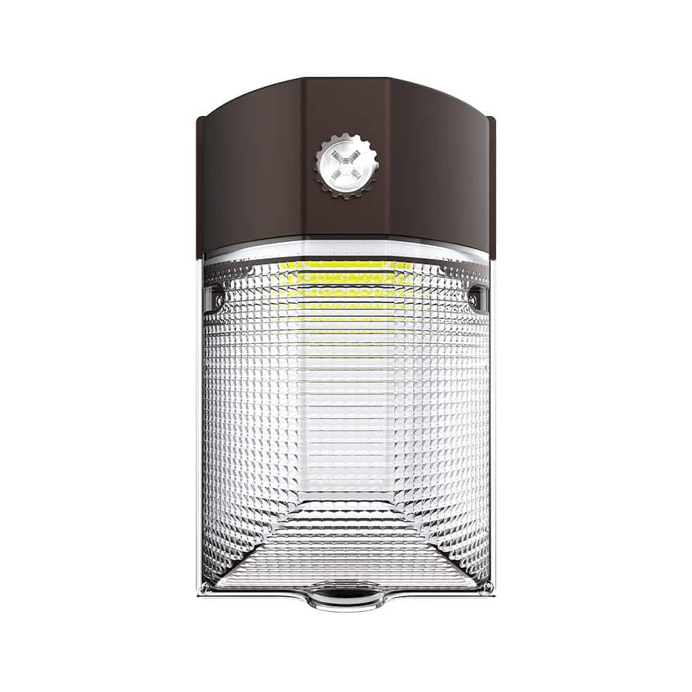 HALO 70- Watt Equivalent, Integrated LED, Bronze Finish, Dusk to Dawn ...