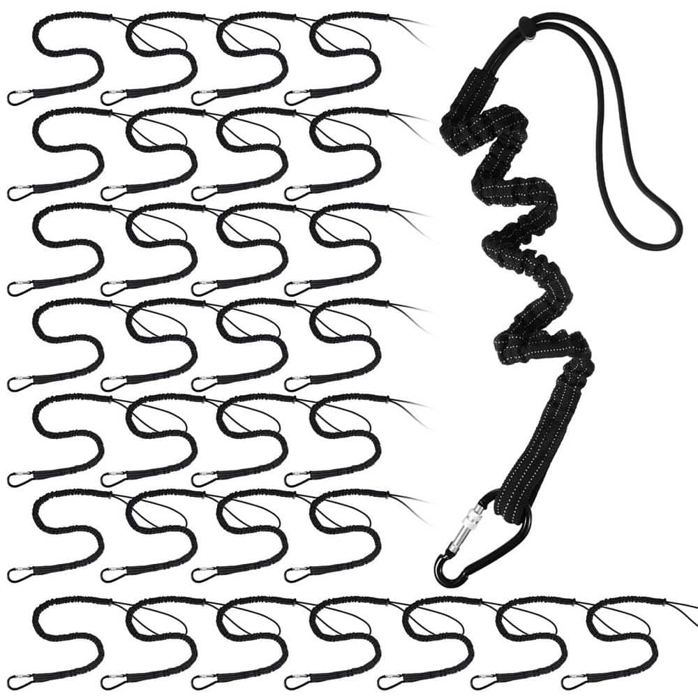 32 Pieces Standard Length Tool Lanyard Safety Leash 17.6 lb. 8 kg ...