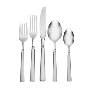 Lenox LX Collective 26-Piece Silver 18/10-Stainless Steel Flatware Set ...