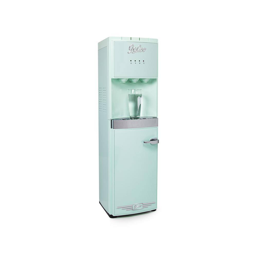 IGLOO Retro Hot Cold And Room Temperature Bottom Load Water Dispenser