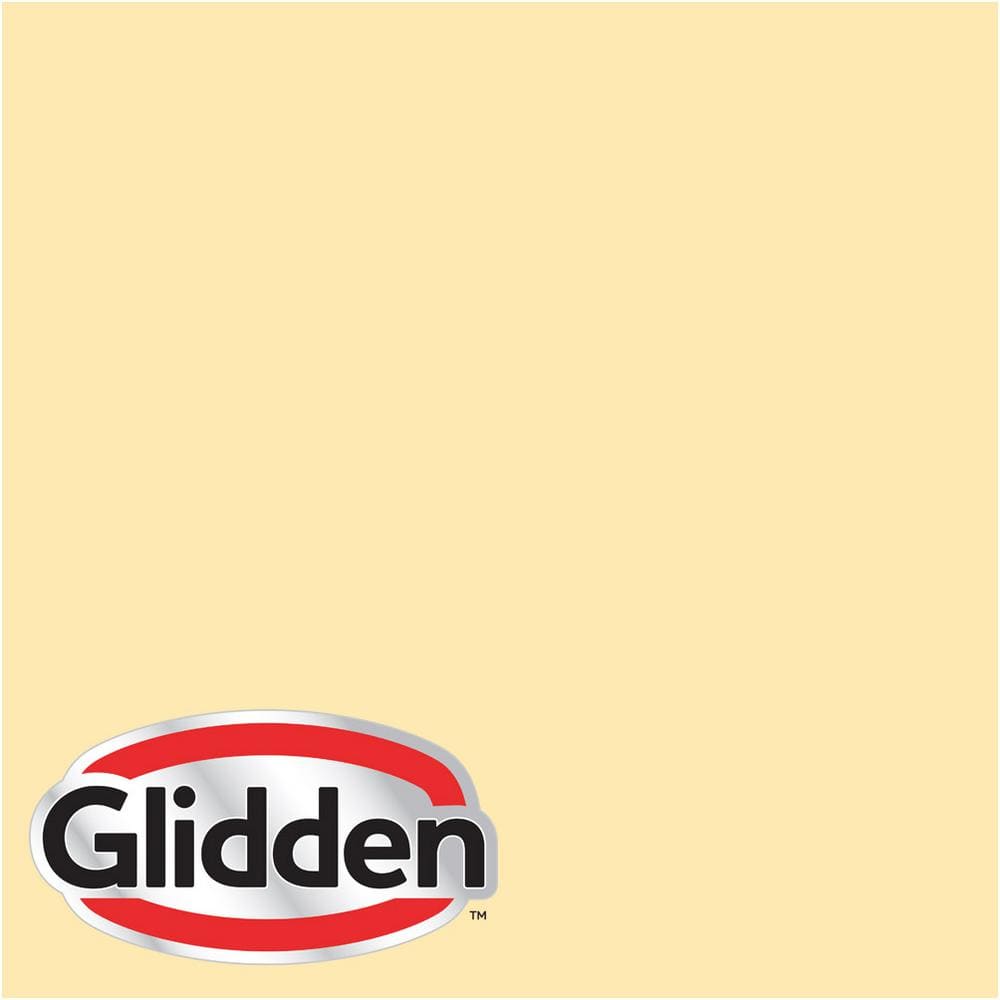 Glidden Premium 1 gal. #HDGY44 Early Morning Sun Eggshell Interior ...