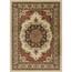 Tayse Rugs Sensation Oriental Ivory 5 ft. x 7 ft. Indoor Area Rug ...