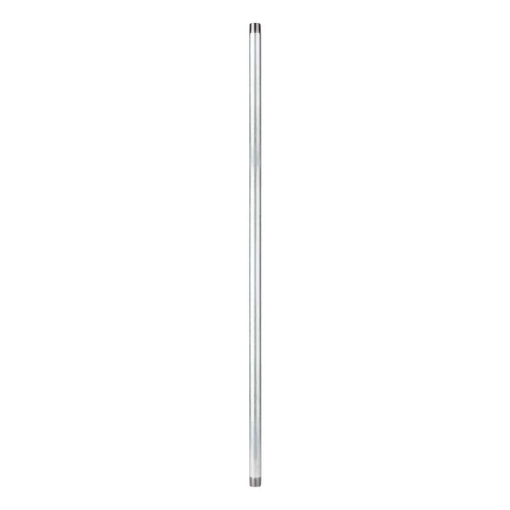 STZ 1 in. x 5 ft. Galvanized Steel Schedule 40 Cut Pipe PDG P1X60 - The ...